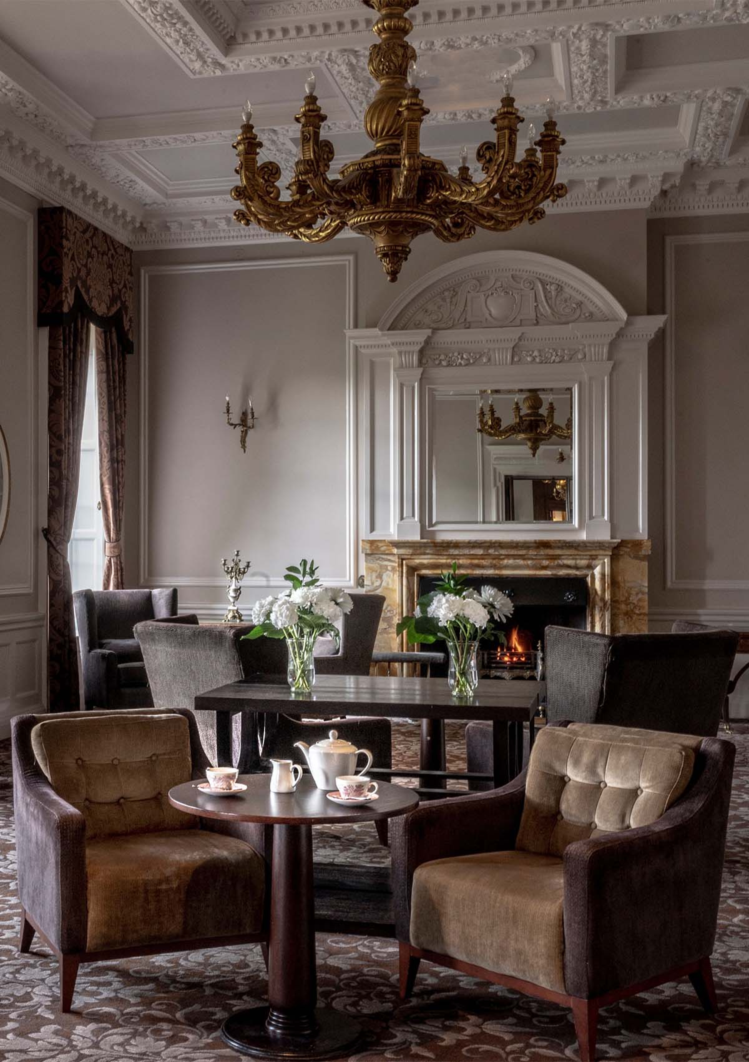 The Edwardian Room | Lounge & Afternoon Tea at Crathorne Hall