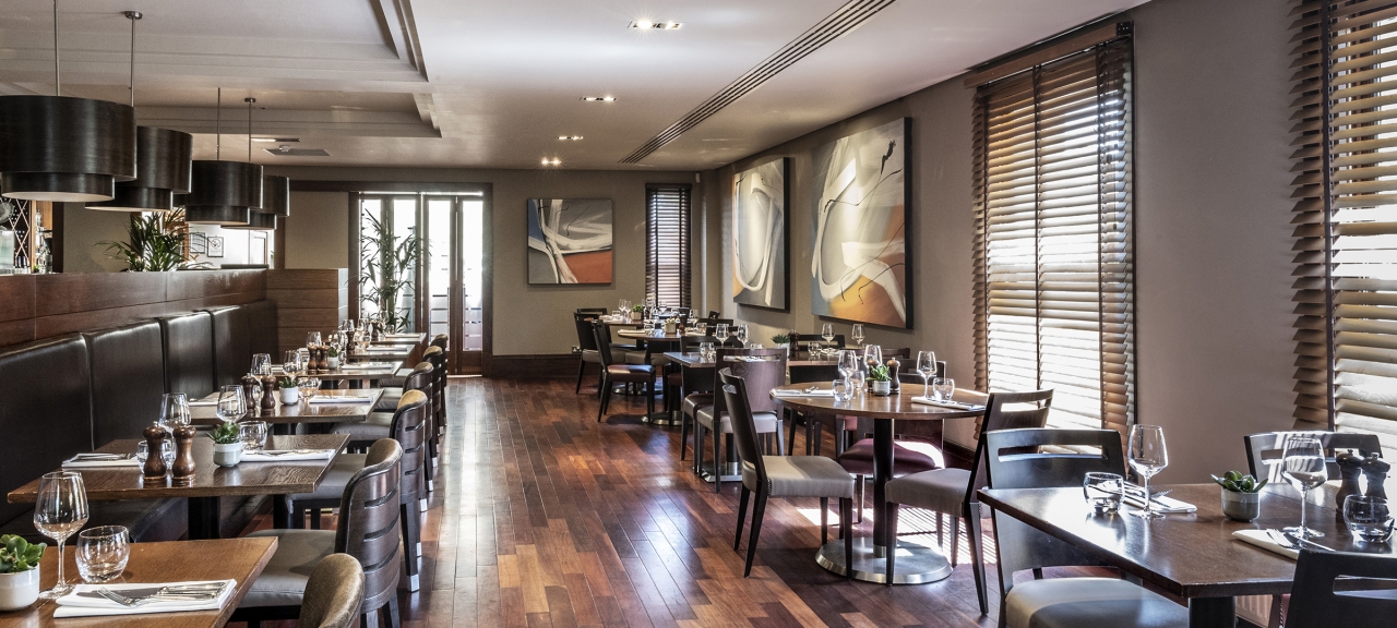 The Brasserie Restaurant | Norton House Hotel in Edinburgh